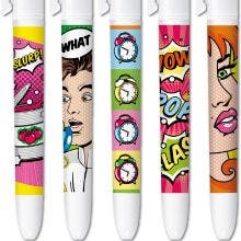 Collection Solidaire BIC 4 Couleurs - Octobre Rose - stylo bille BIC