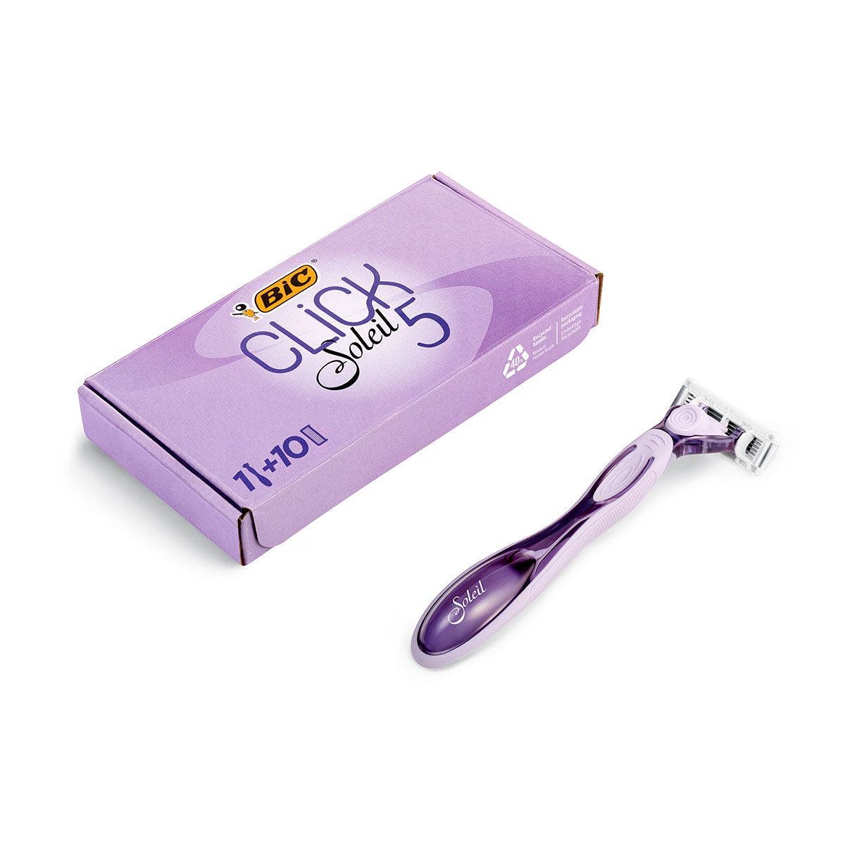 BIC Click 5 Soleil - 1 manche + 10 recharges BIC