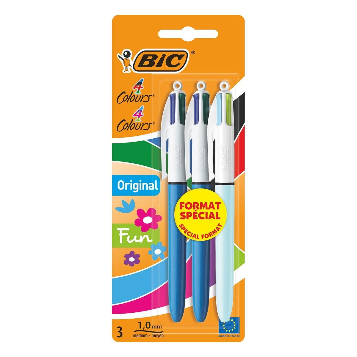 BIC 4 Couleurs Original et Fun BIC