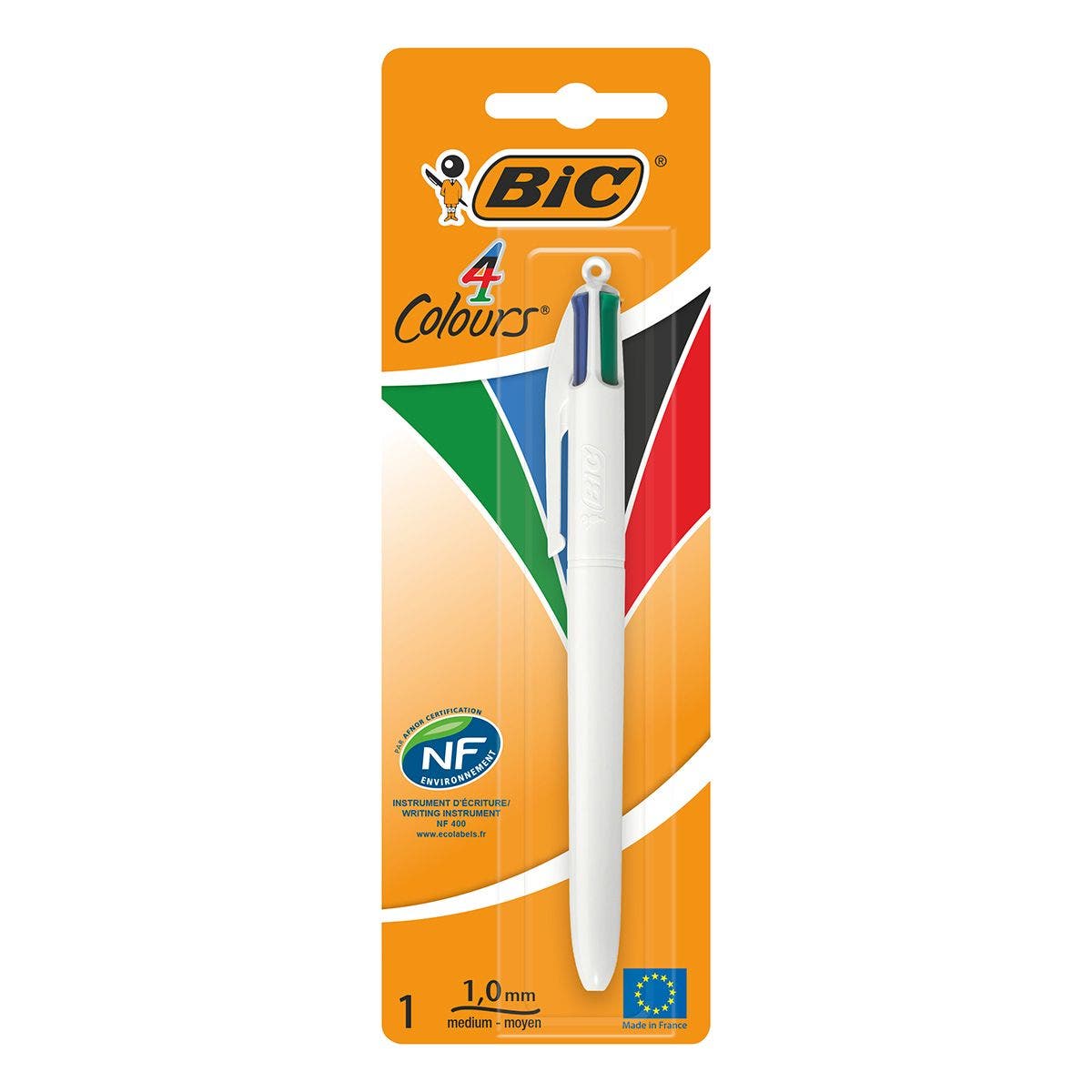 BIC 4 Couleurs Original - Blanc BIC