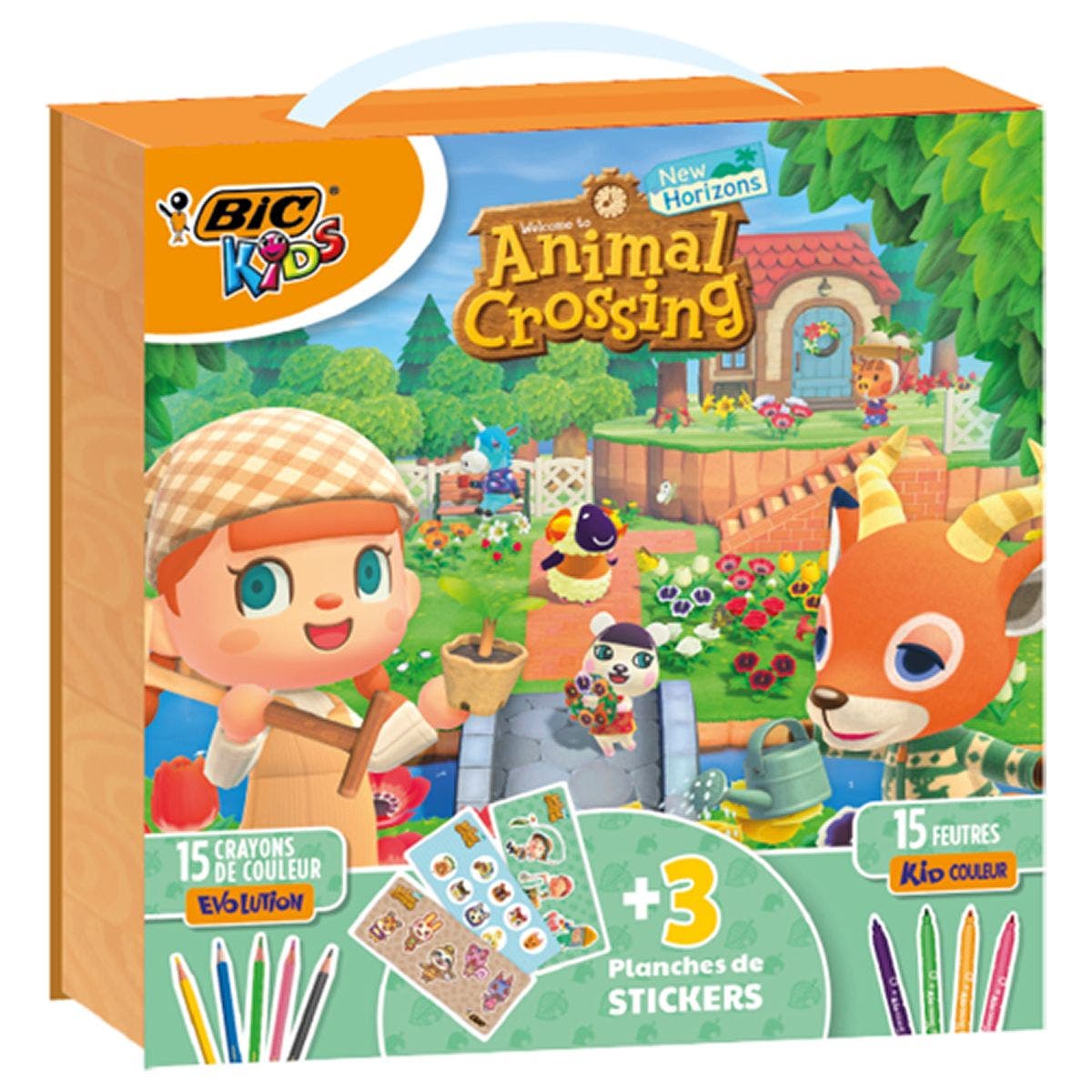 BIC Valise de Coloriage Animal Crossing BIC