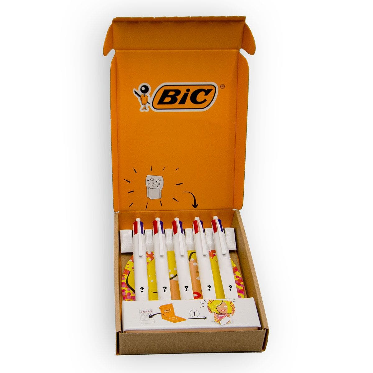 BIC 4 Couleurs Edition - Boîte mystère BIC
