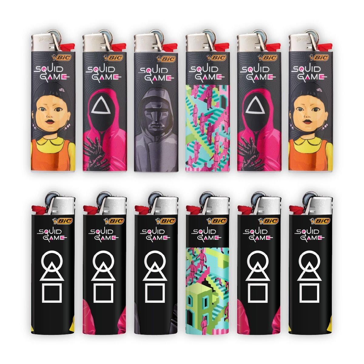 Collection BIC Maxi Briquets – Squid Game BIC