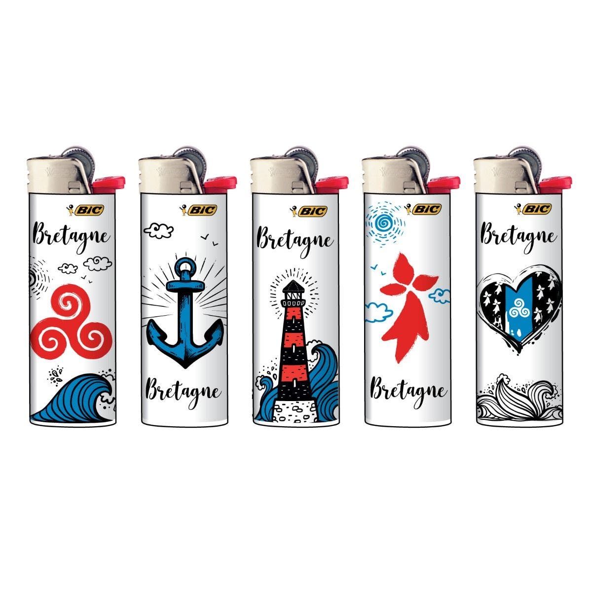 BIC J26 Maxi Briquets à Pierre-CHARME BRETON-Barquette de 50