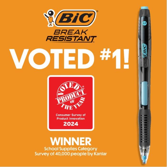 bic retractable pencil